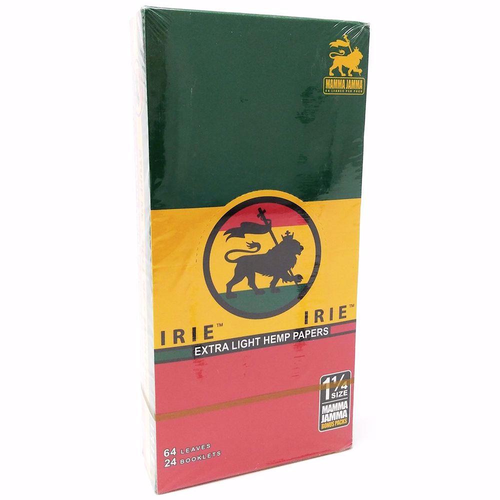 IRIE 1 1/4 SIZE RASTA ROLLING PAPERS | Rolling Ace