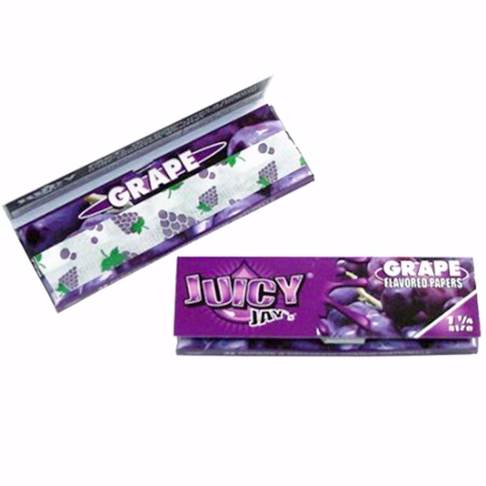 Juicy Jay's 1 1/4 Size Grape Flavored Rolling Papers | Rolling Ace