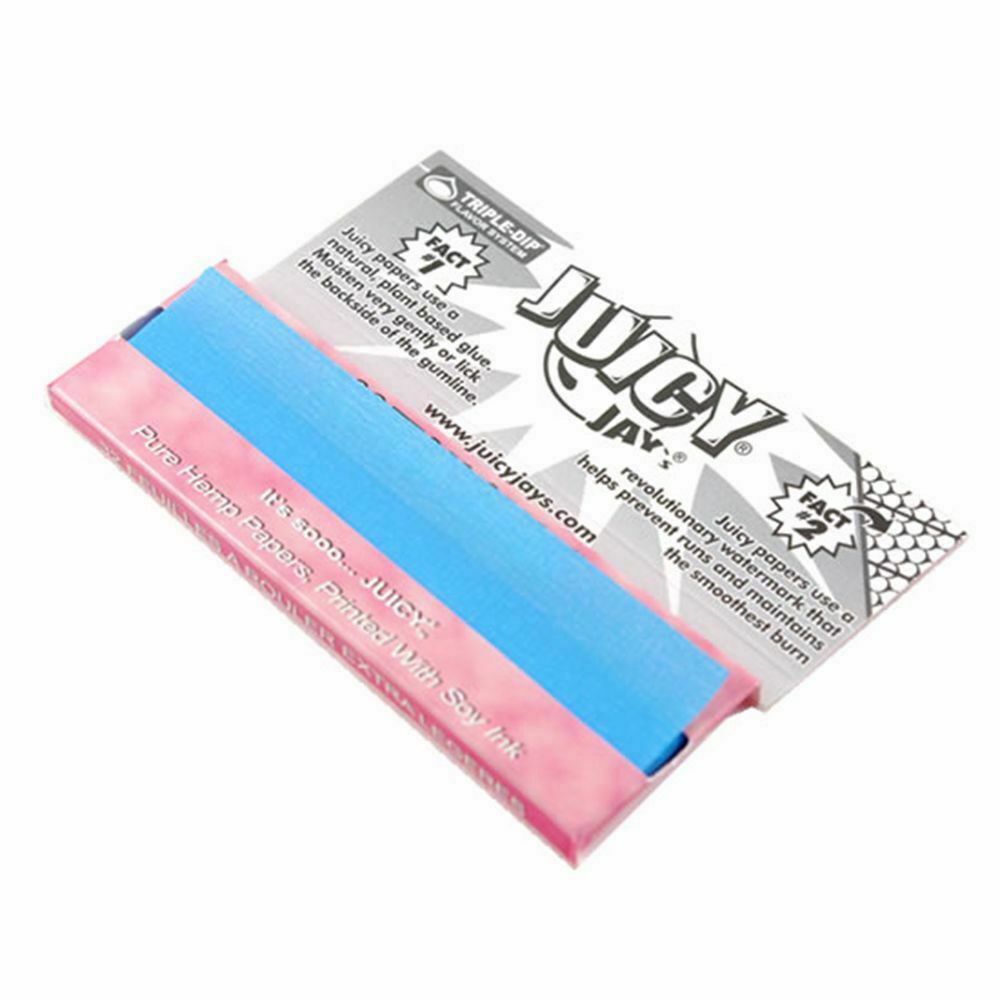 Juicy Jay's 1 1/4 Size Cotton Candy Flavored Rolling Papers | Rolling Ace