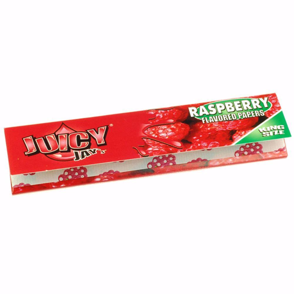 JUICY JAY'S KING SIZE RASPBERRY FLAVORED ROLLING PAPERS | Rolling Ace