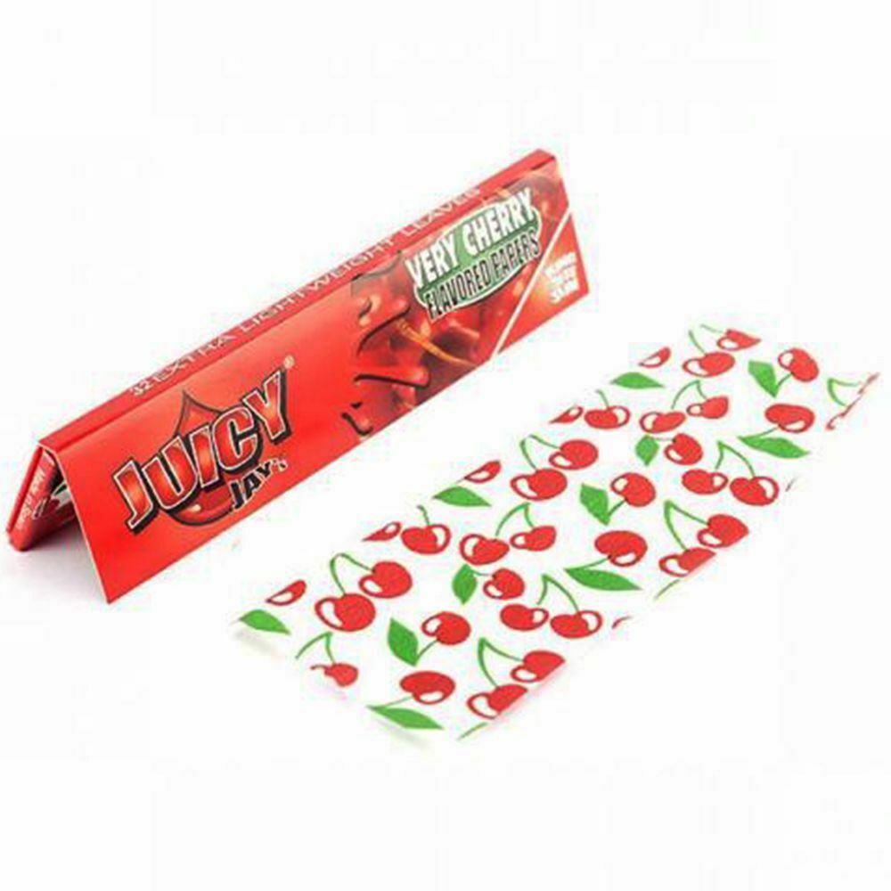 Juicy Jay's King Size Very Cherry Flavored Rolling Papers | Rolling Ace