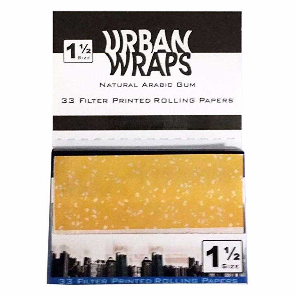 URBAN WRAPS 1 1/2 SIZE PRINTED ROLLING PAPERS | Rolling Ace