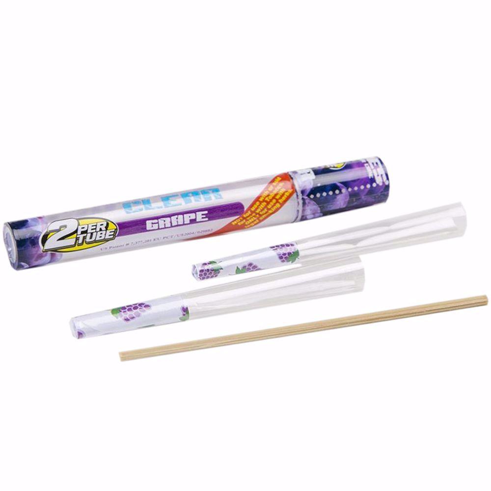 CYCLONES CLEAR GRAPE FLAVORED PRE ROLLED TRANSPARENT CONES | Rolling Ace