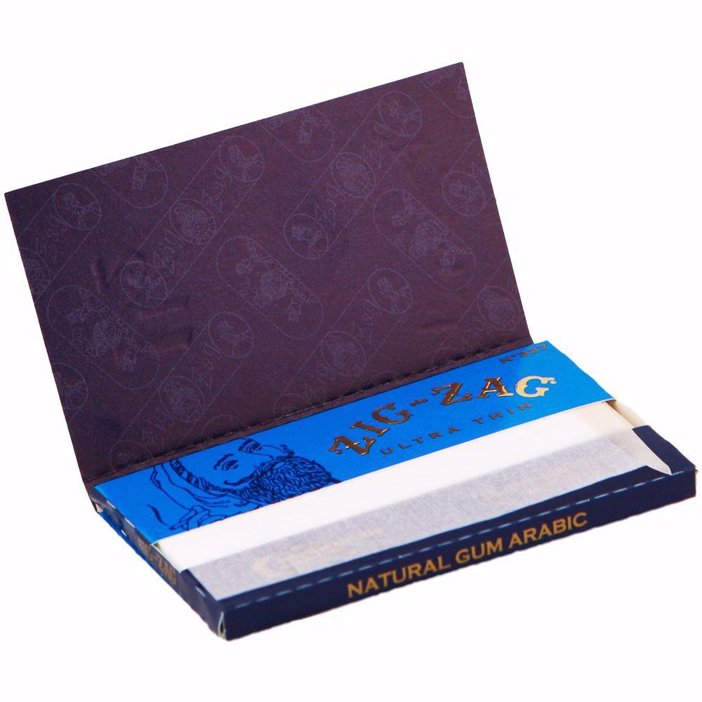 ZIG ZAG BLUE 1 1/2 SIZE ULTRA THIN ROLLING PAPERS | Rolling Ace