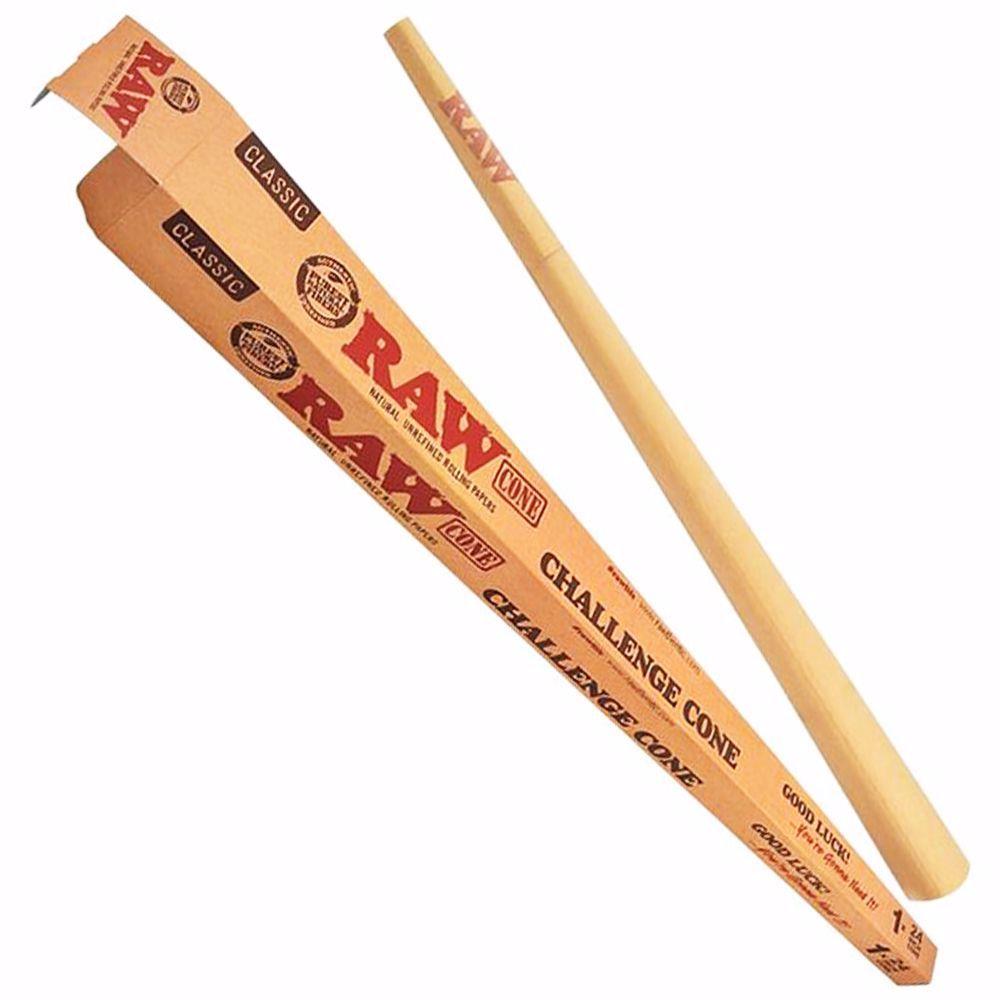 RAW CLASSIC 24" CHALLENGE PRE ROLLED CONES | Rolling Ace