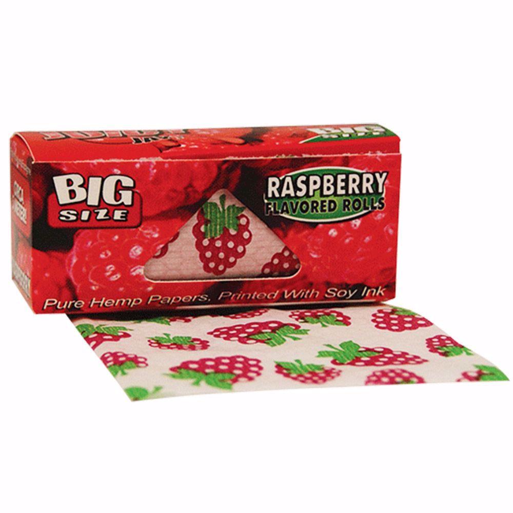 JUICY JAYS RASPBERRY FLAVOURED ROLL 1 1/2 SIZE | Rolling Ace