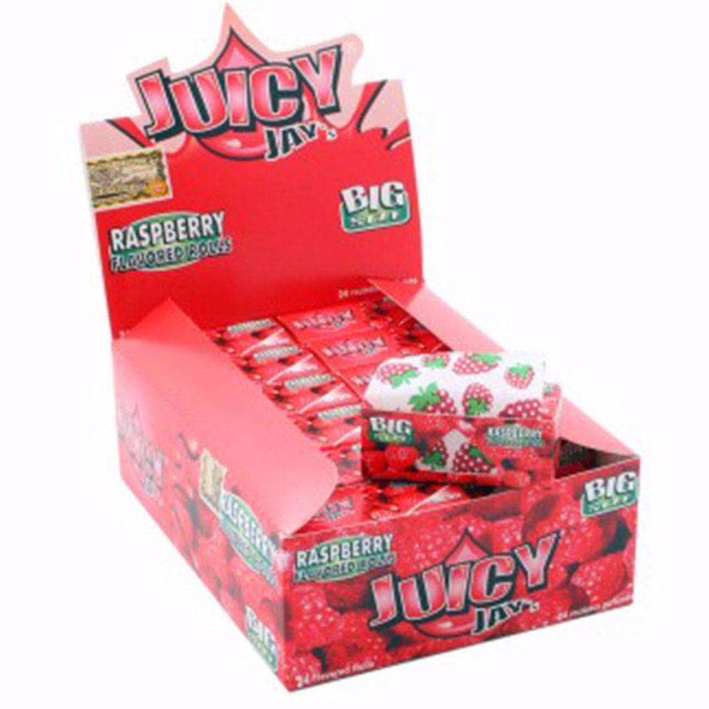 JUICY JAYS RASPBERRY FLAVOURED ROLL 1 1/2 SIZE | Rolling Ace