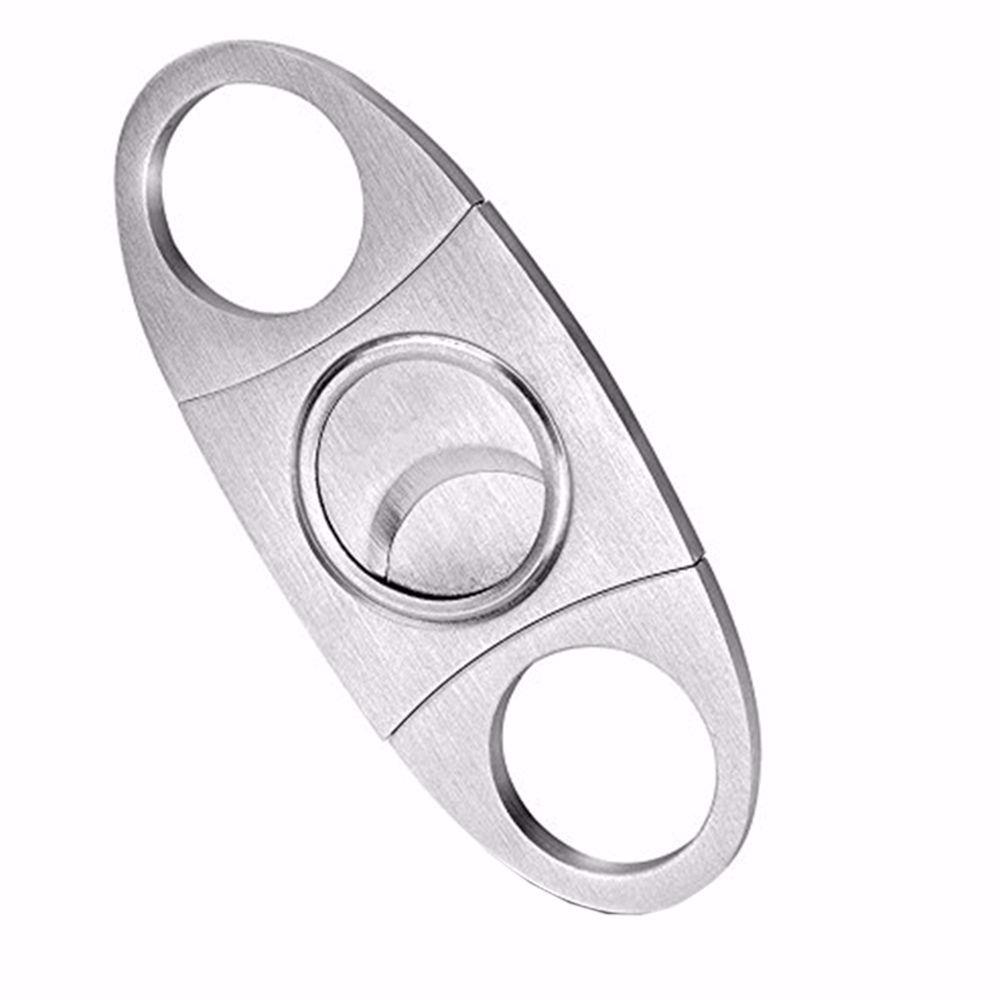 DOUBLE BLADE CIGAR CUTTER WITH DOUBLE LOOP | Rolling Ace