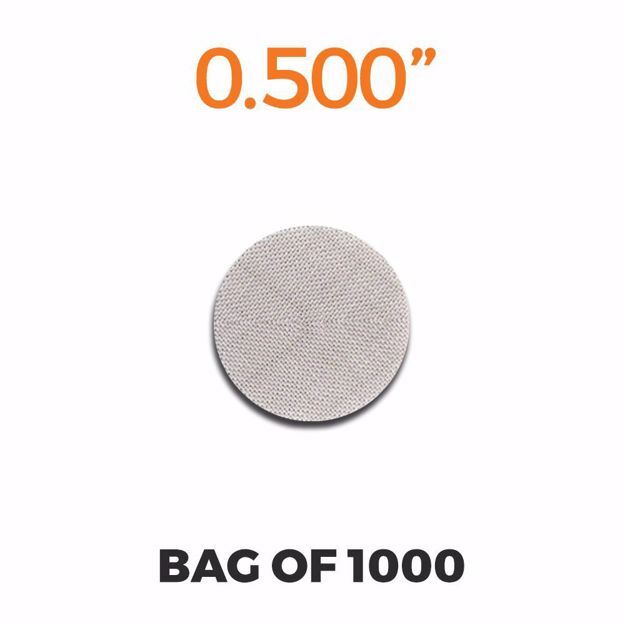 PREMIUM PIPE SCREENS - STAINLESS STEEL .500 (1000 SCREENS) | Rolling Ace