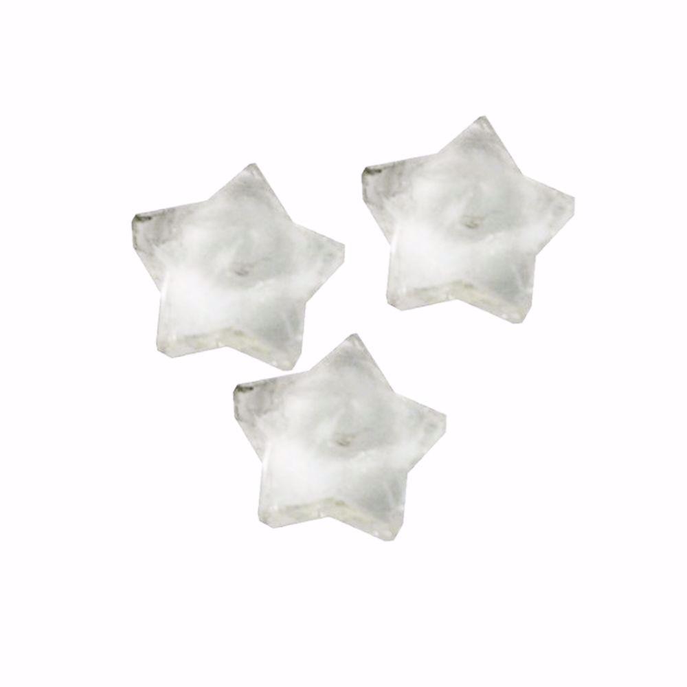 GLASS SCREEN SMALL CLEAR STAR DESIGN (10 SCREENS) | Rolling Ace