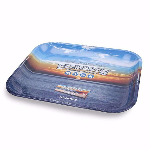 ELEMENTS METAL ROLLING TRAY LARGE | Rolling Ace