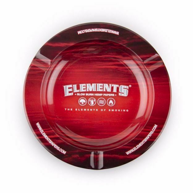 ELEMENTS METAL ASHTRAY RED | Rolling Ace