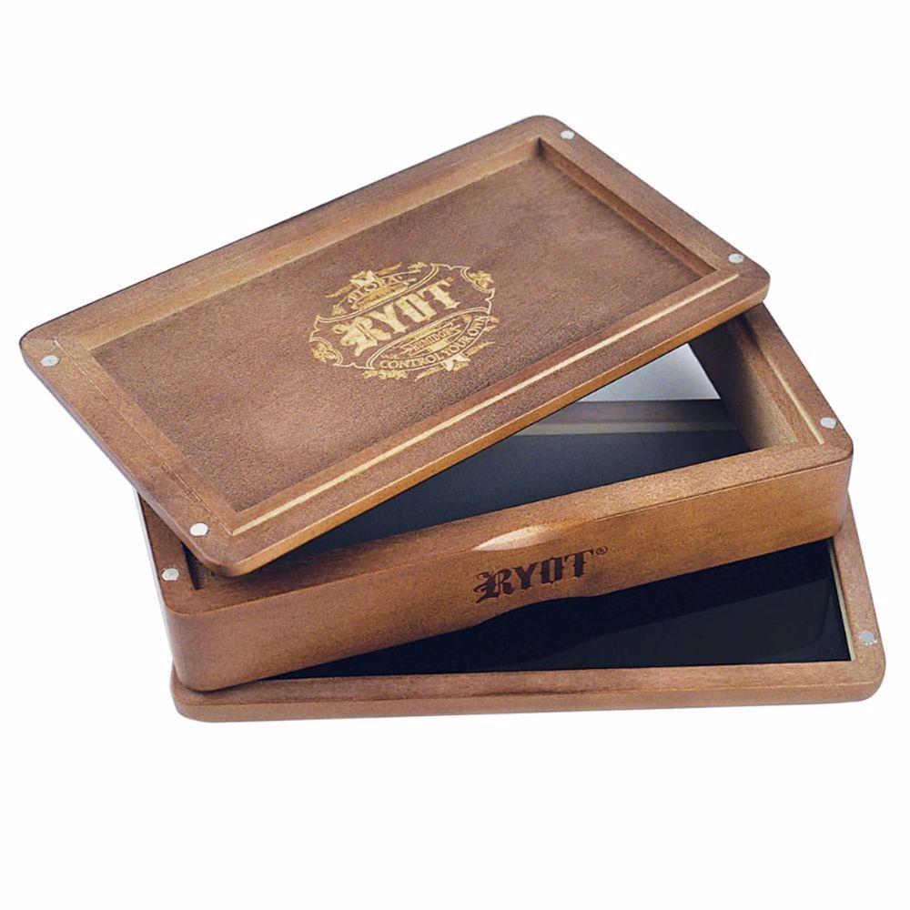 RYOT WALNUT COLOR 4 X 7 SOLID TOP SCREEN BOX | Rolling Ace
