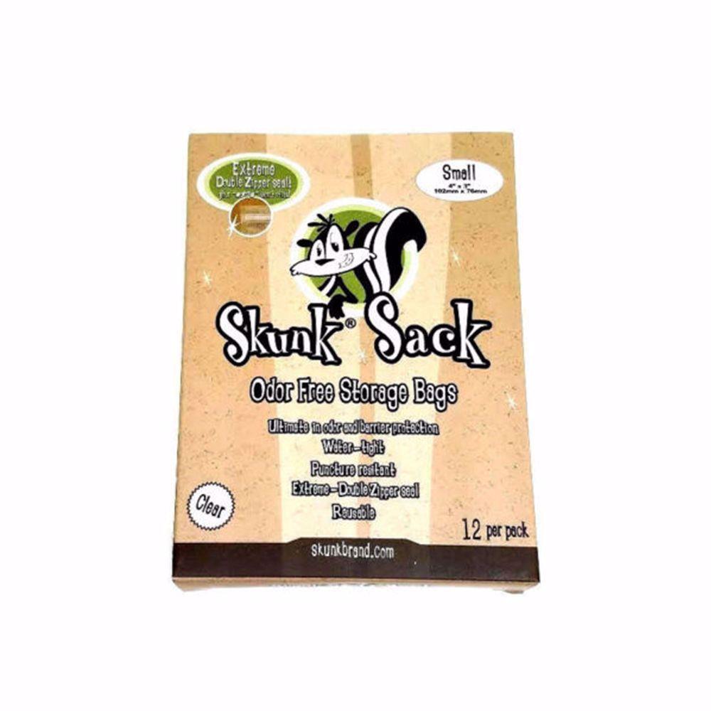 SKUNK SACK SMALL CLEAR STORAGE BAGS | Rolling Ace