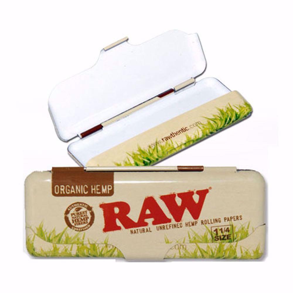 ROLLING SUPREME METAL 1 1/4 SIZE ROLLING PAPER CASE - RAW ORGANIC ...