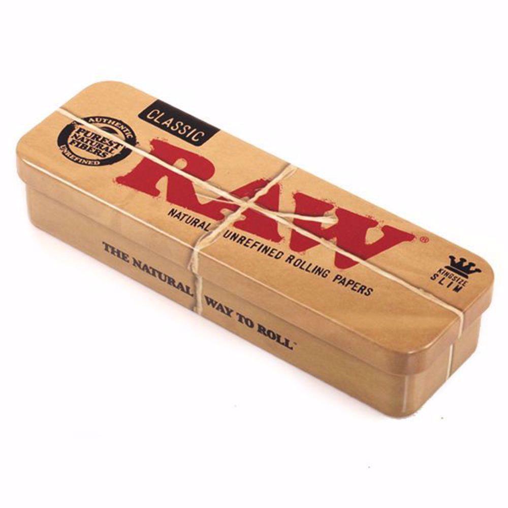 RAW METAL KING SIZE TIN CASE | Rolling Ace