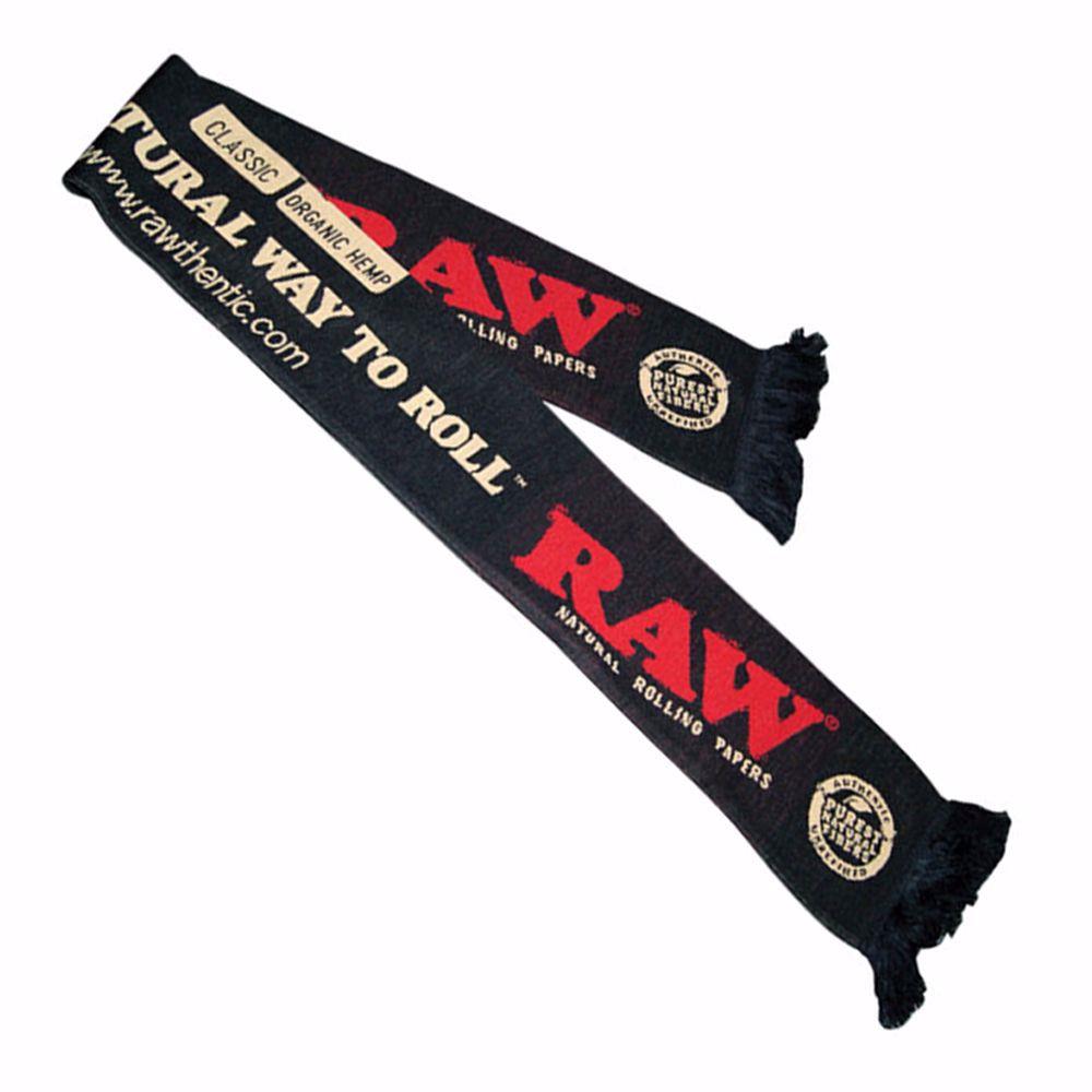 RAW BLACK SCARF | Rolling Ace