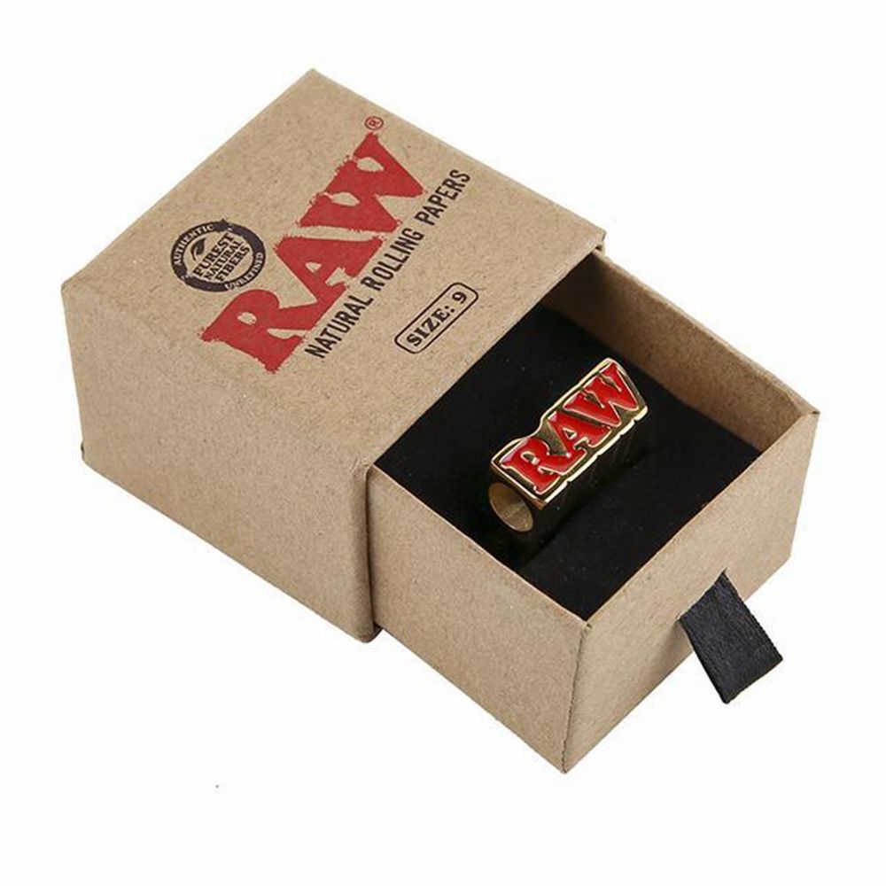 Raw Gold Smoker Ring | Rolling Ace