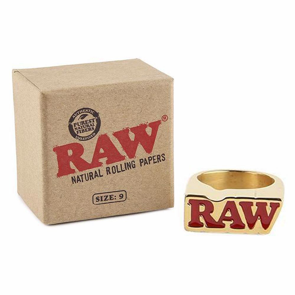 Raw Gold Smoker Ring | Rolling Ace