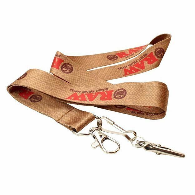 RAW LANYARD V.2 WITH ROACH CLIP | Rolling Ace