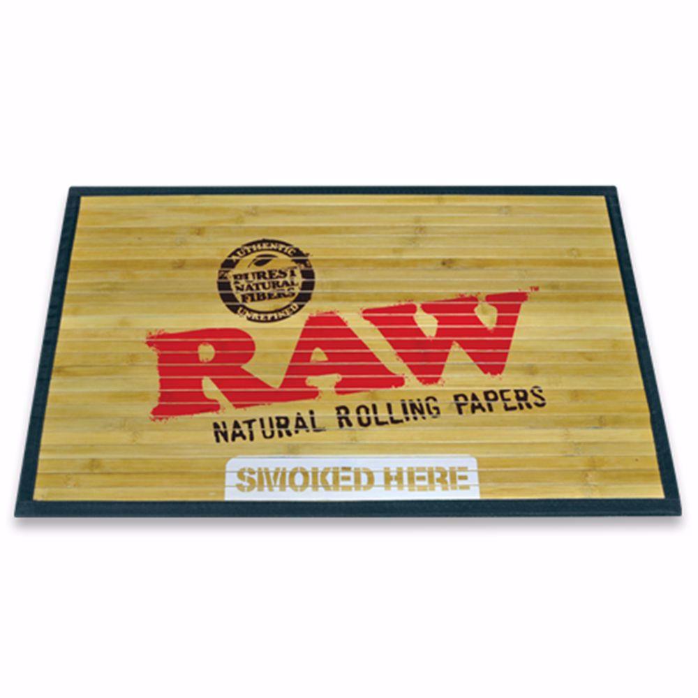 RAW LARGE BAMBOO DOORMAT | Rolling Ace
