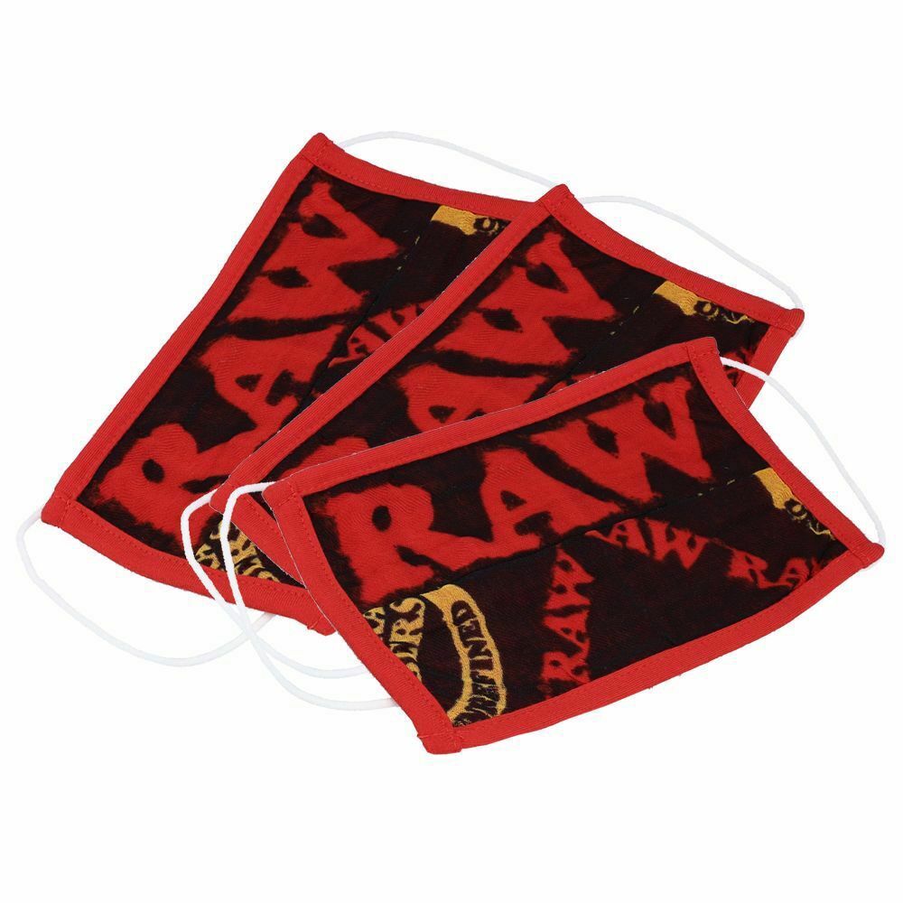 Raw Face Mask • Pack Of 3 | Rolling Ace