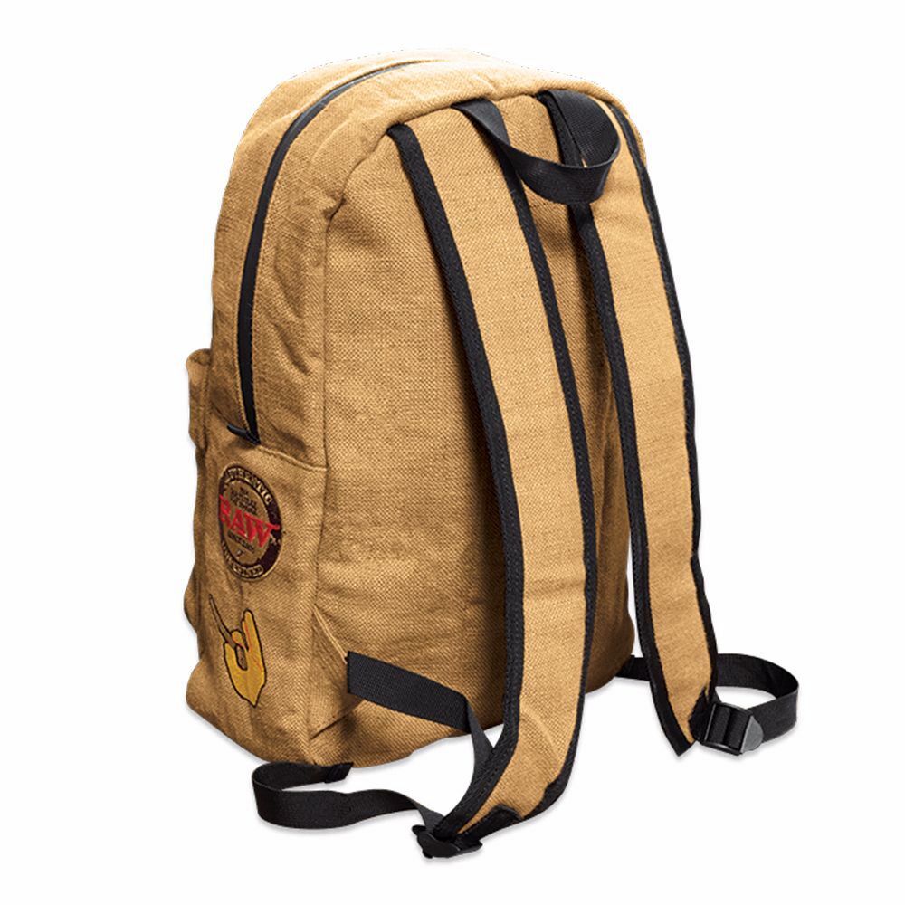 Raw Burlap Smell Proof Bag • Style 1 | Rolling Ace