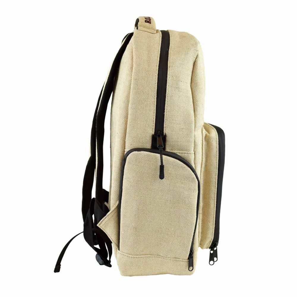 Raw Burlap Smell Proof Bag • Style 3 | Rolling Ace