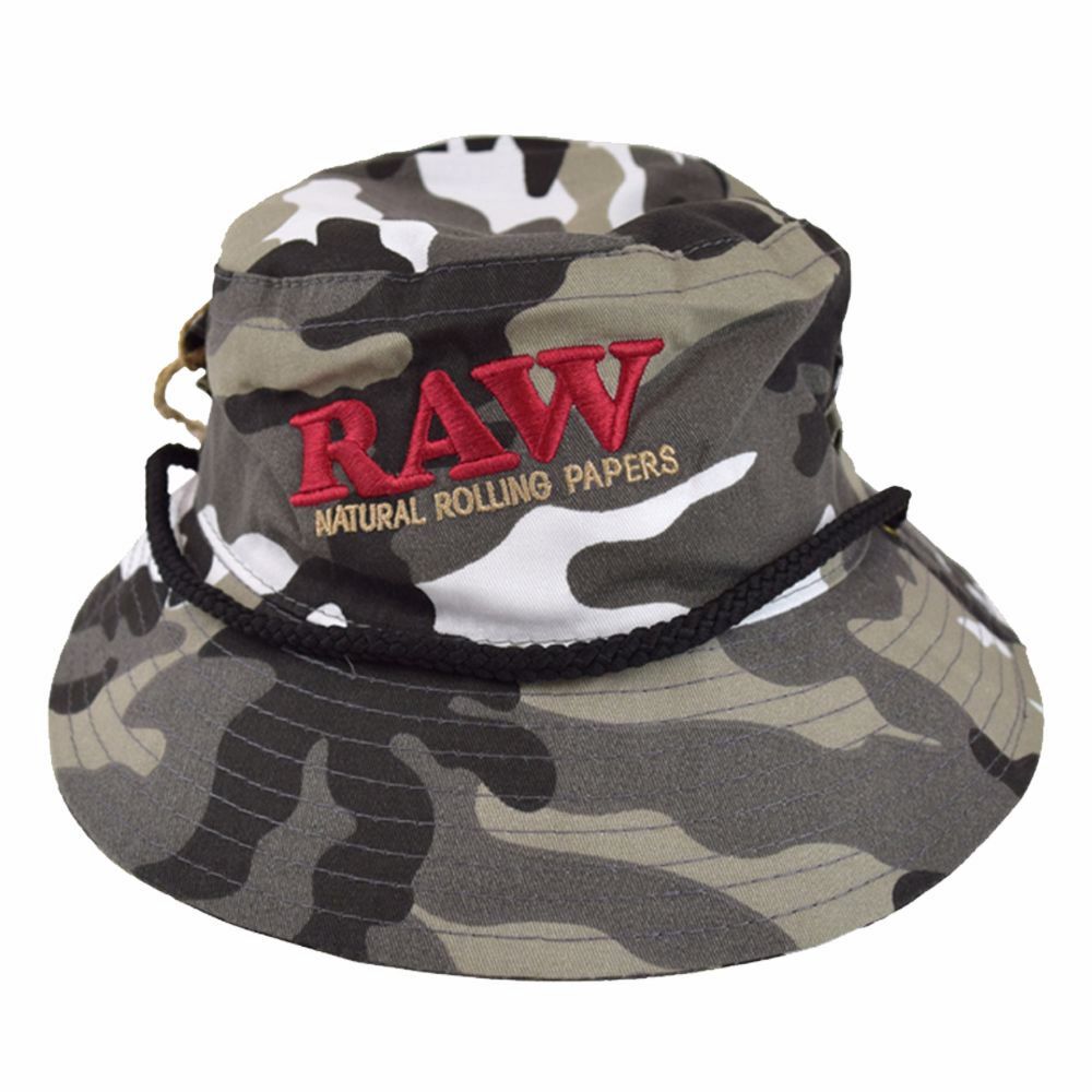 Raw Smokerman's Hat • Black & Camo | Rolling Ace