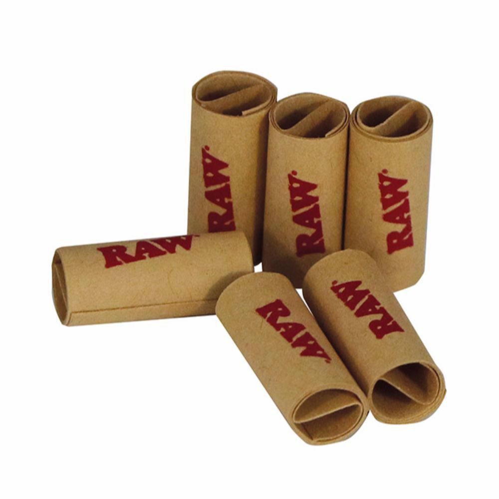 Raw Wide Pre-Rolled Unbleached Tips | Rolling Ace