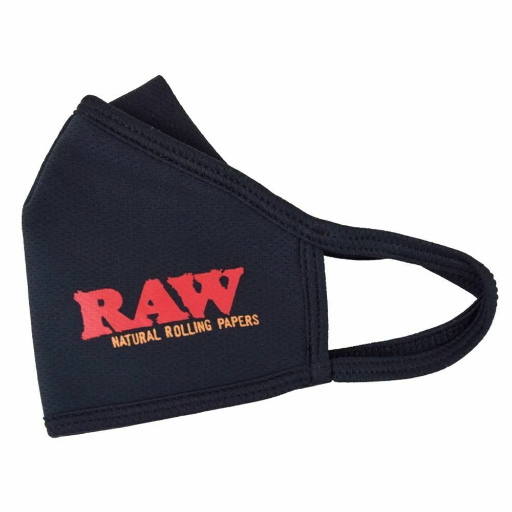 Raw Black Soft Triple Layer Face Mask | Rolling Ace