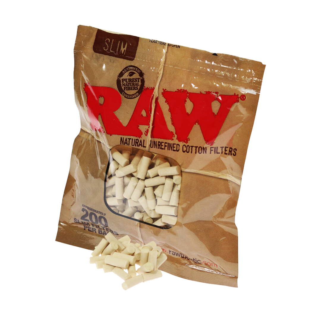Raw Slim Cotton Filter | Rolling Ace